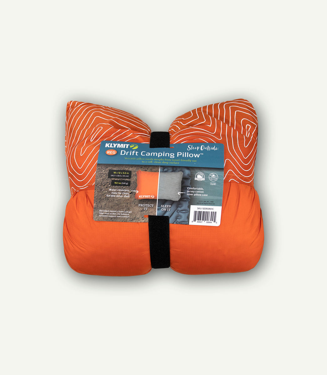 Drift Pillow REG Orange – Klymit